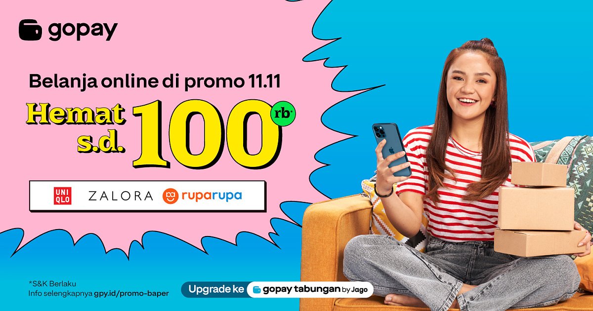 Promo Baper: Cashback & Diskon