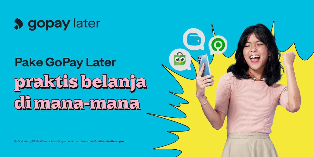 GoPay Later Terbaru Bisa Menyesuaikan Kebutuhan Transaksimu