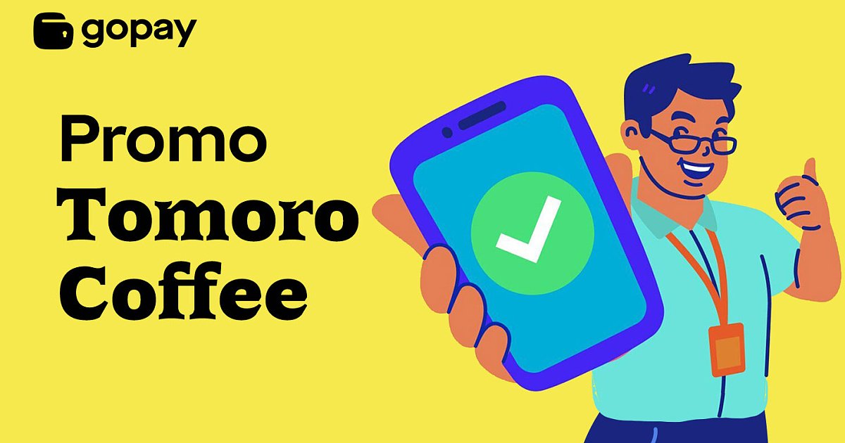 Promo Tomoro Coffee: Cashback hingga 10.000 GoPay Coins
