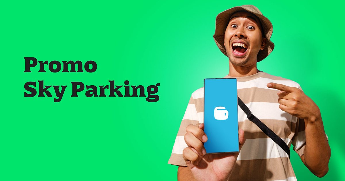 Promo Sky Parking: Cashback hingga 3.000 GoPay Coins