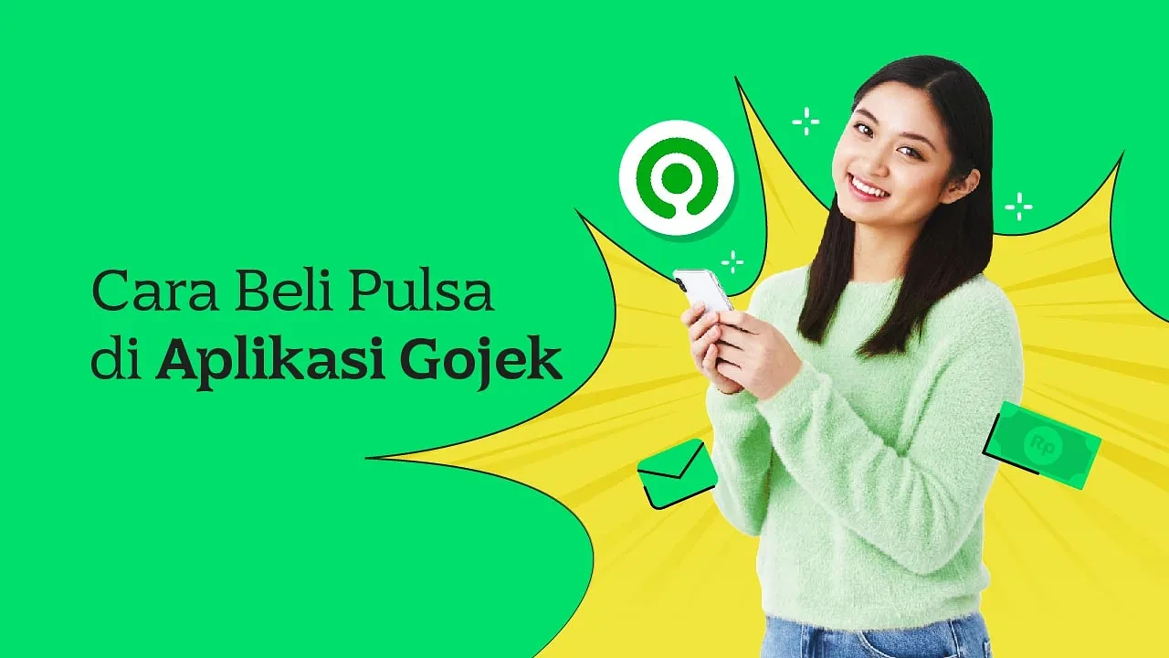 Cara Beli Pulsa di Gojek Bayarnya Pakai GoPay