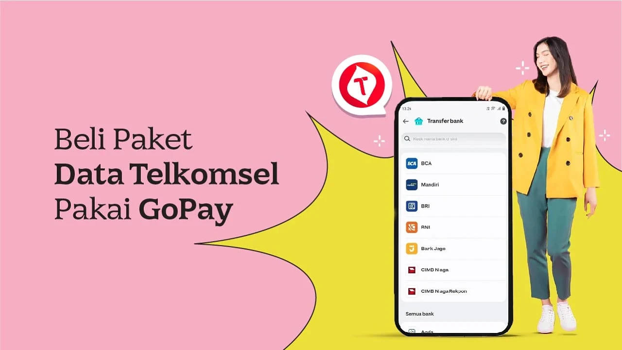 Beli Paket Data Telkomsel? Pakai GoPay Pasti Praktis!