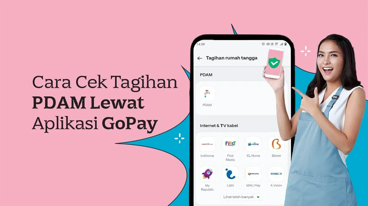 Cepat dan Praktis! Cek Tagihan PDAM Pakai Aplikasi GoPay