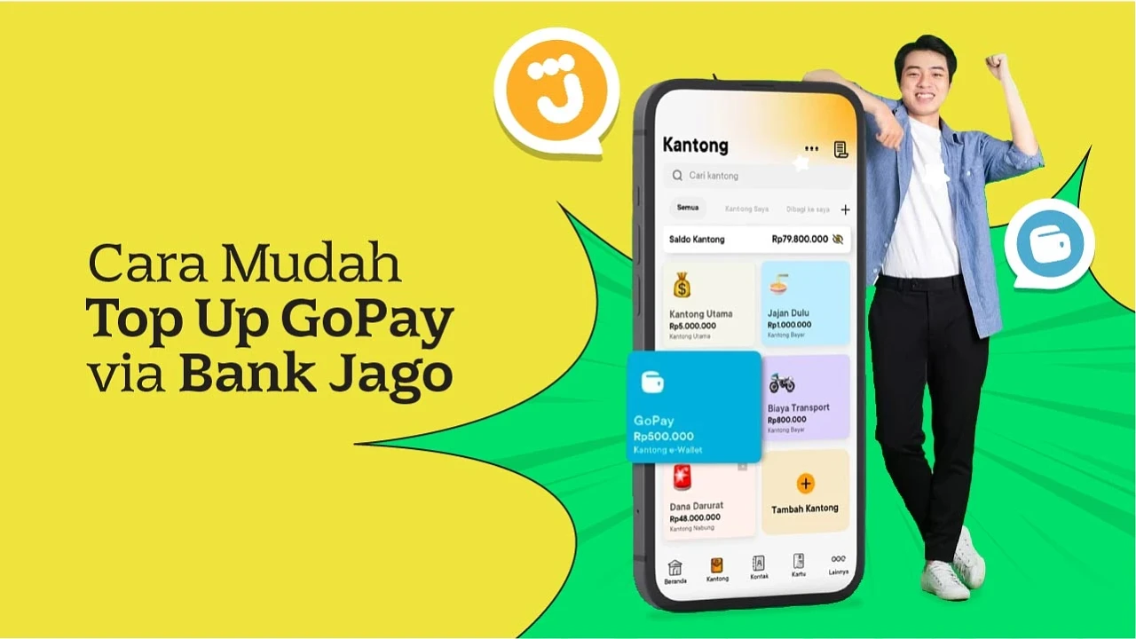 Nikmati Kemudahan Top Up GoPay via Bank Jago