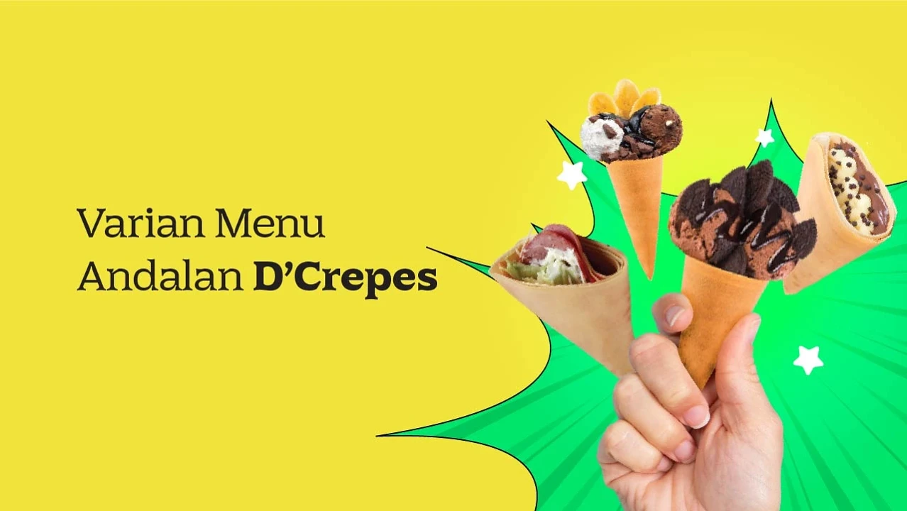 Rekomendasi 5 Menu D'Crepes Buat Temen Nyemil
