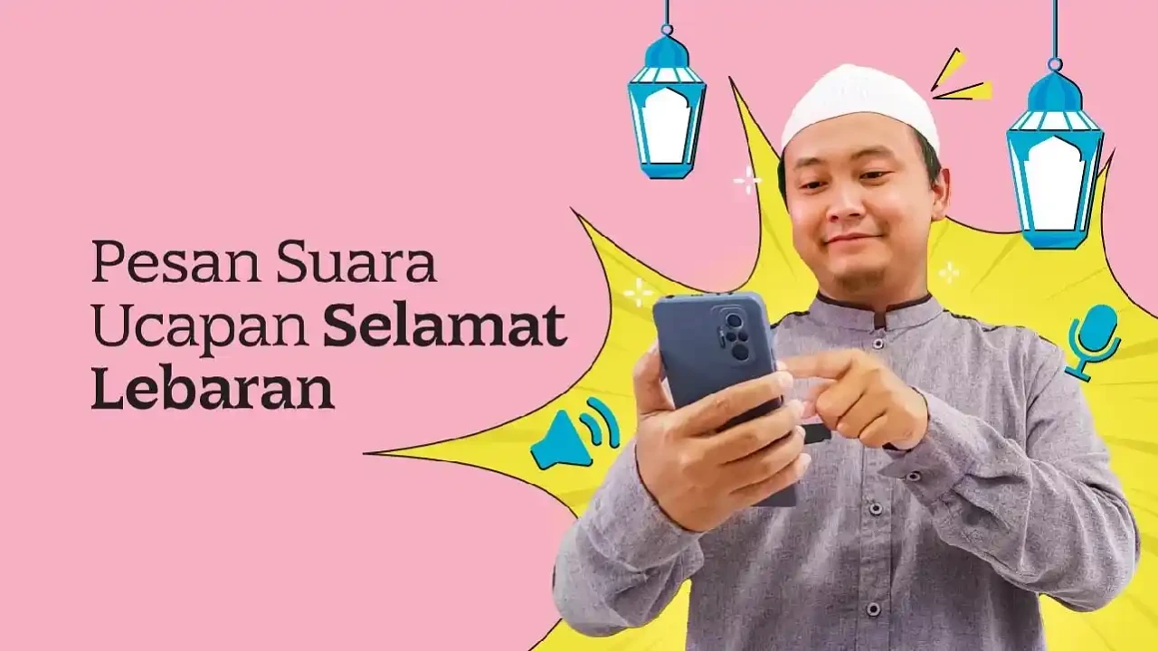 7 Pilihan Ucapan Pesan Suara Lebaran, Hangat & Bermakna