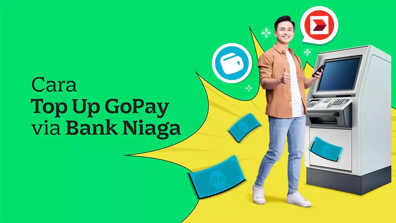 3 Cara Top Up GoPay via Bank Niaga yang Praktis