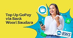 Ini Cara Top Up GoPay Lewat Bank Woori Saudara, Mudah!