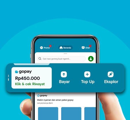 GoPay: Uang Elektronik / Dompet Digital Terbaik di Indonesia