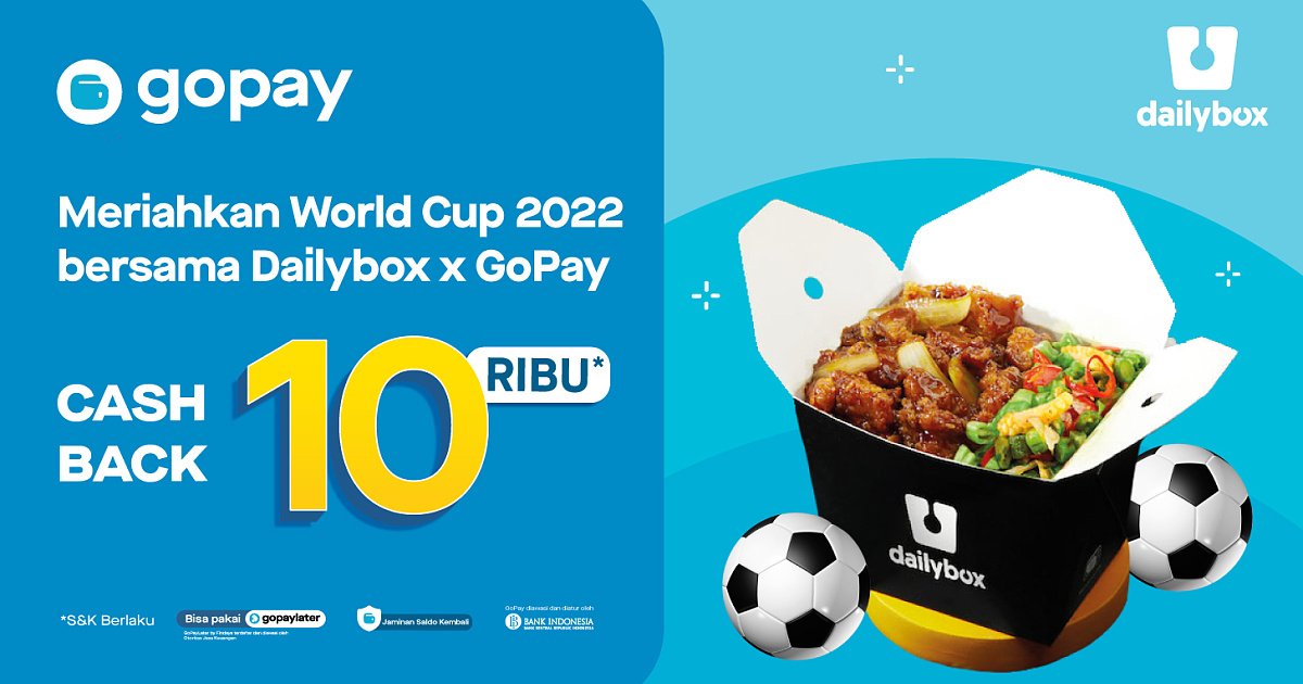 Promo Dailybox: Cashback & Nonton Pesta Bola Dunia 2022