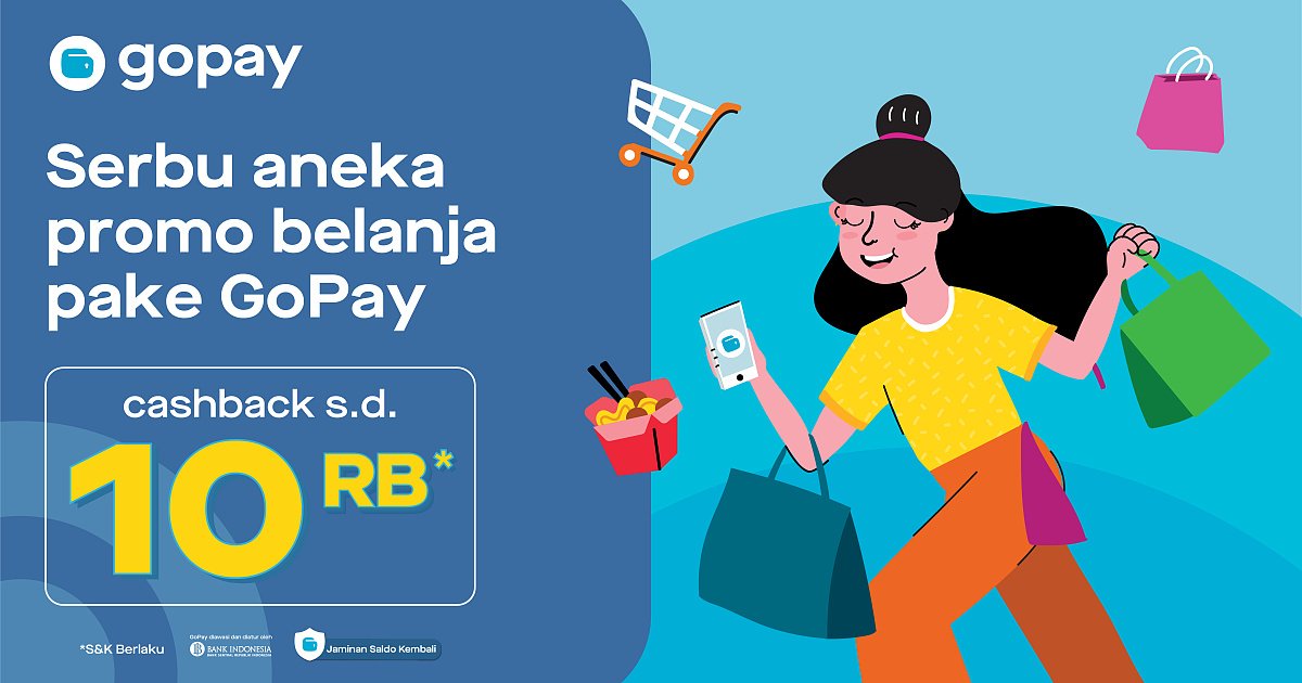 Promo Mall: Cashback s.d. Rp10.000