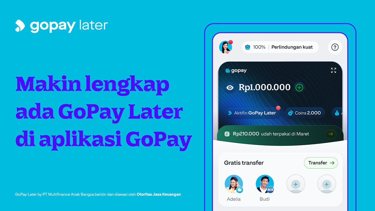 GoPay Later di Aplikasi GoPay: Praktis di 1 Dompet Digital