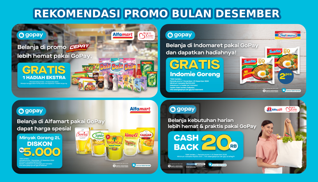 Promo Minimarket & Supermarket: Cashback hingga Rp50.000