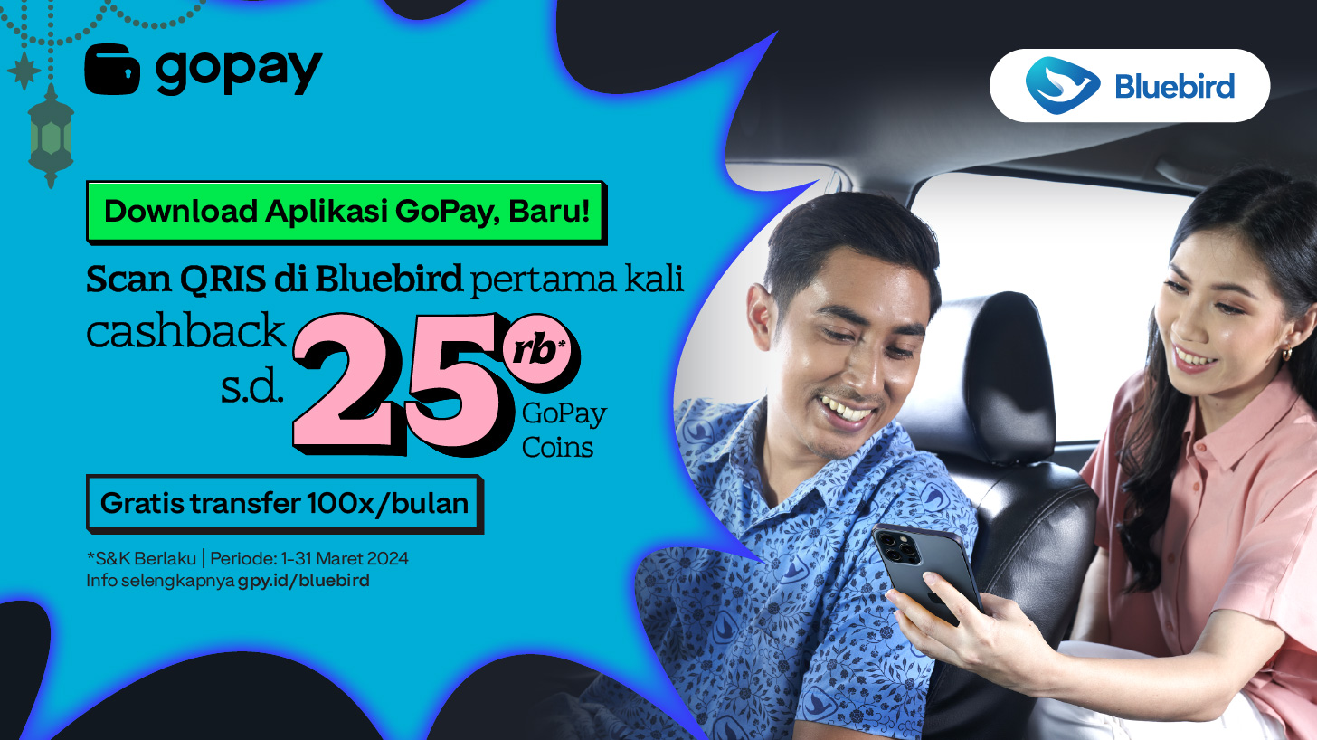 Promo Bluebird: Cashback & Diskon