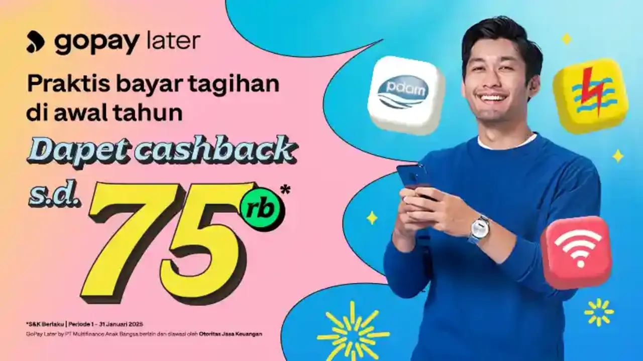 GoPay Later Terbaru Bantu Penuhi Kebutuhan di Aplikasi Gojek