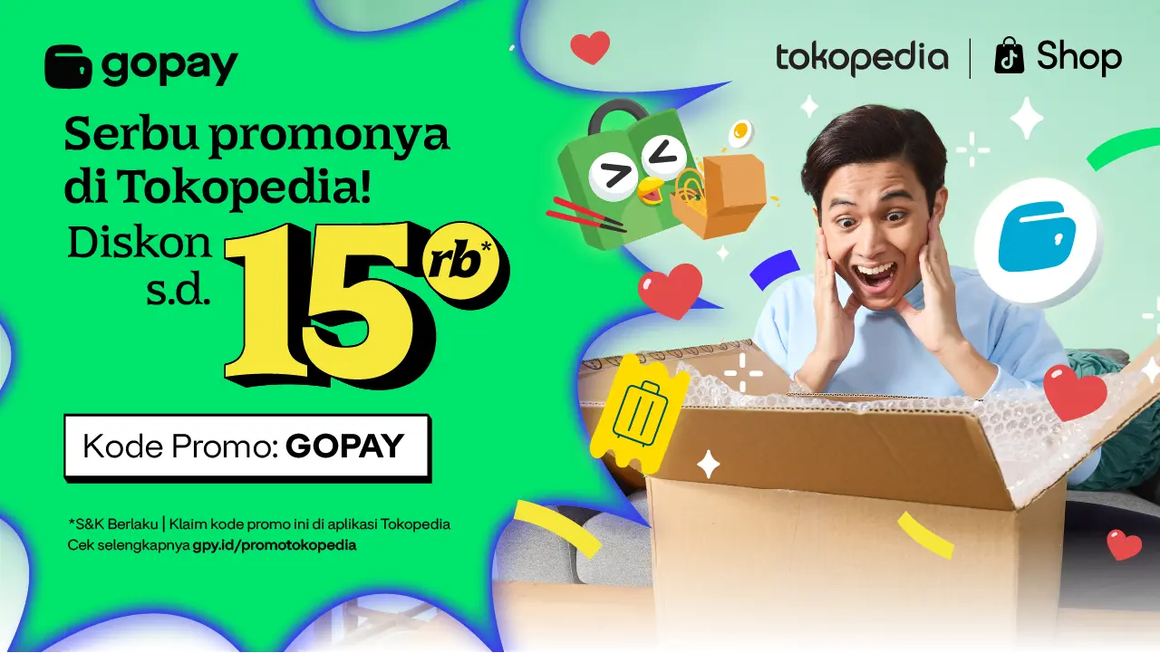 Promo Tokopedia: Diskon hingga Rp75.000
