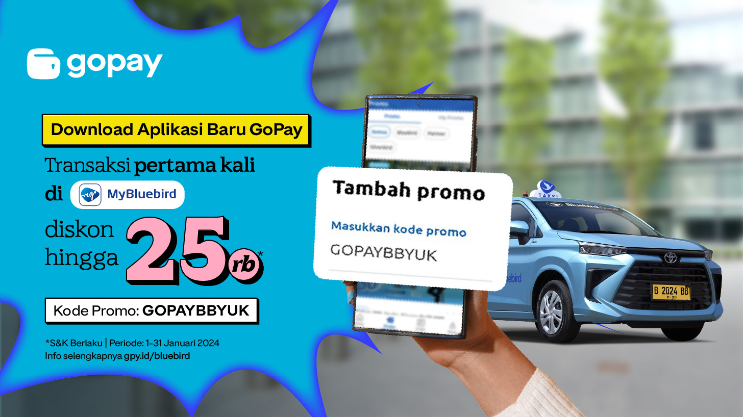 Promo Bluebird: Cashback & Diskon