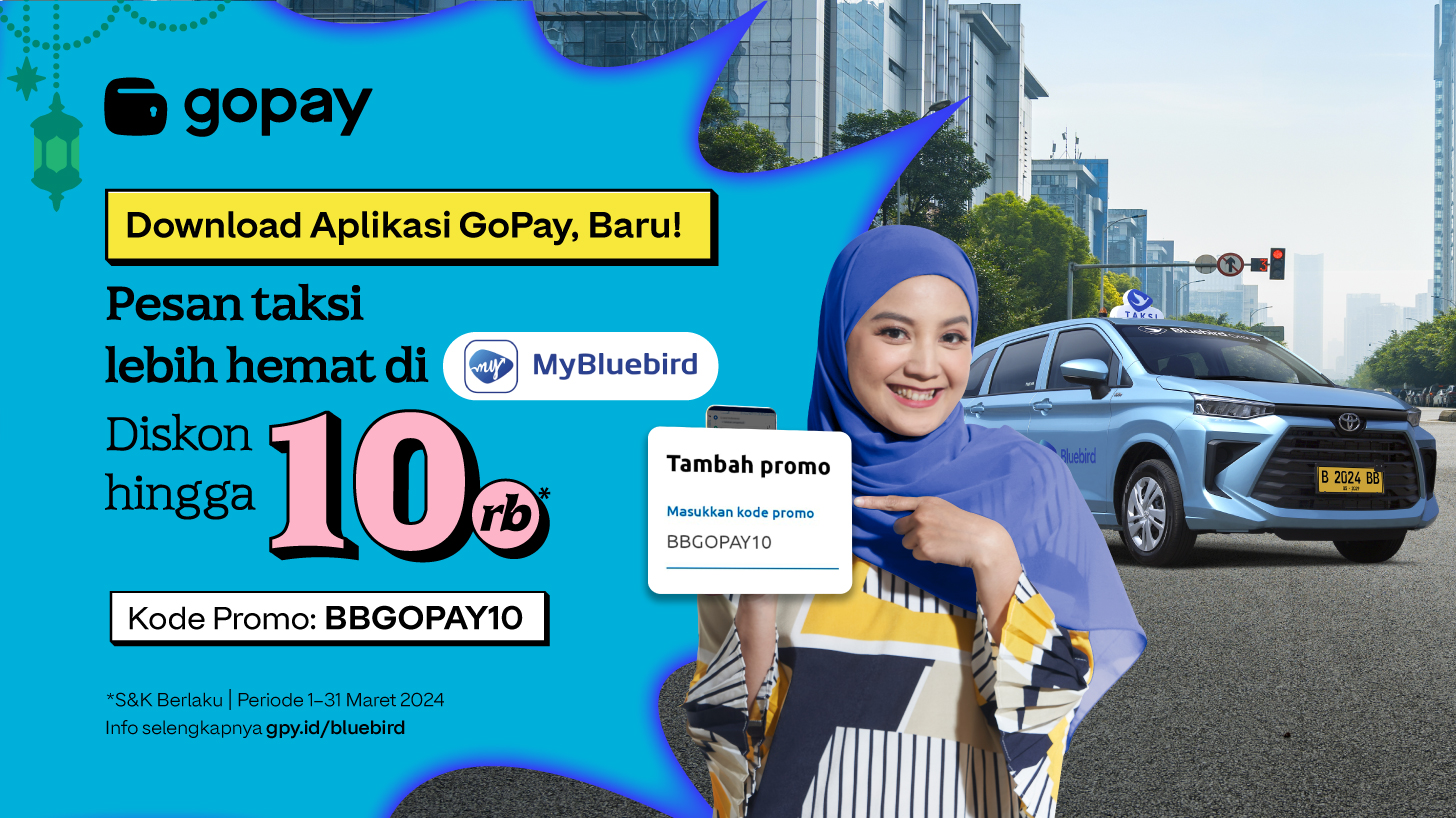 Promo Bluebird: Cashback & Diskon